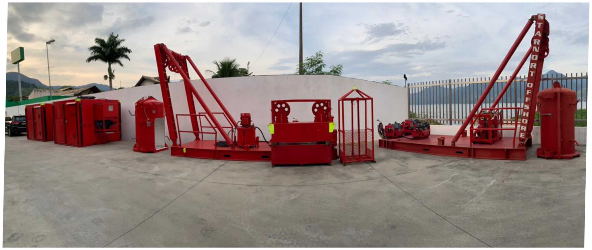 Pórtico para Mergulho 50 metros Completo - Locatudo Brasil